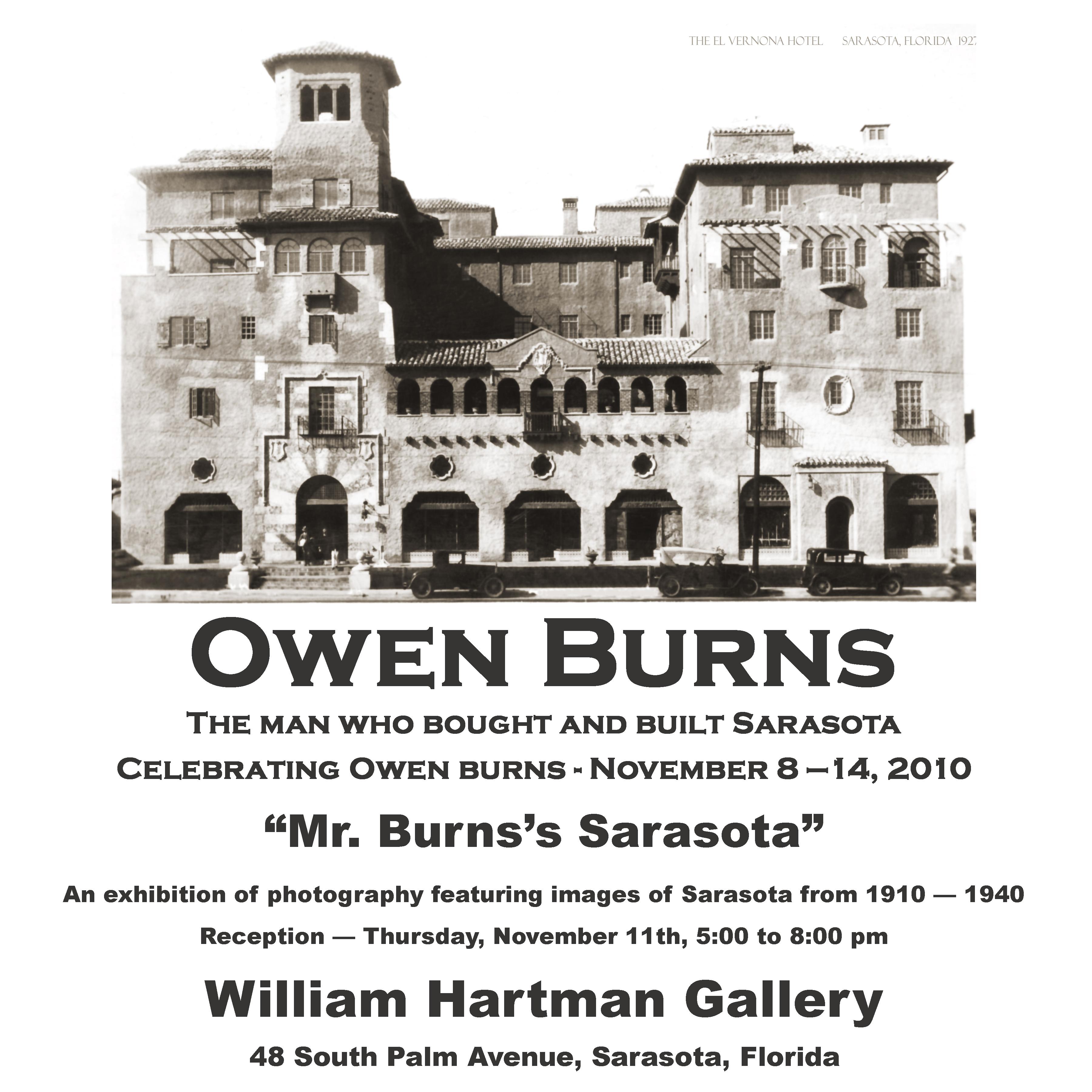 burns poster